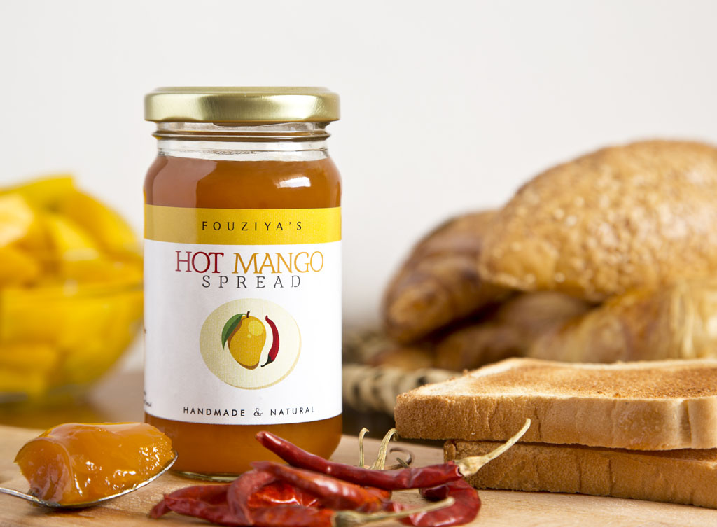Hot Mango Spread - Fouziyas Cooking